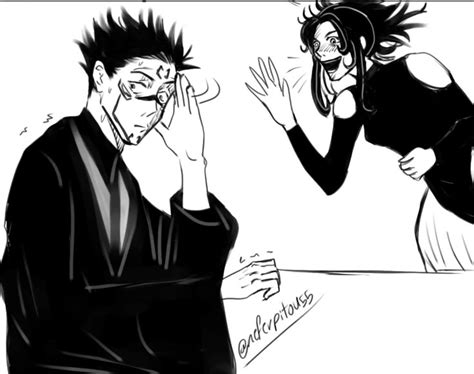 Sukuna X Yorozu In 2024 Anime Funny Manga Jujutsu