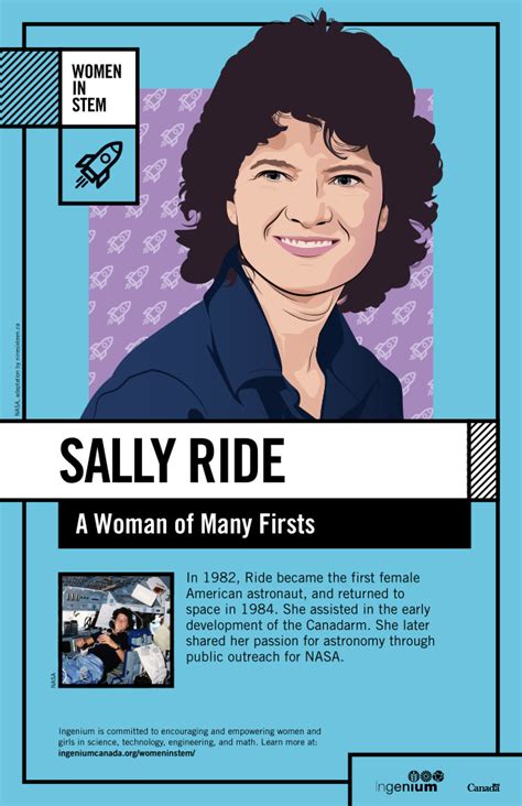 Sally Ride Women In Science Technology Engineering And Mathematics