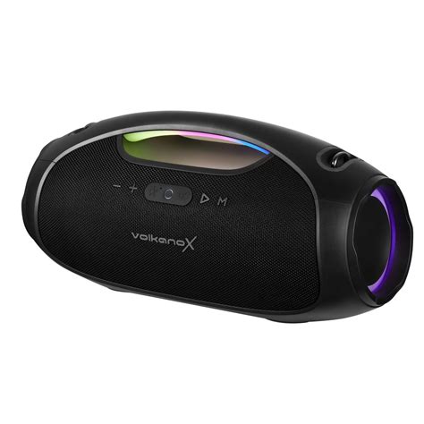 Volkanox Vxs Portable Bluetooth Speaker Black Leroy Merlin South Africa