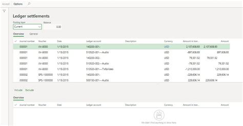 Dynamics 365 For Finance Advanced Ledger Settlements Ms Dynamic Millennial