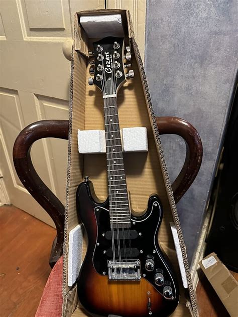 Cozart 8 String Electric Mandolin Sunburst Reverb