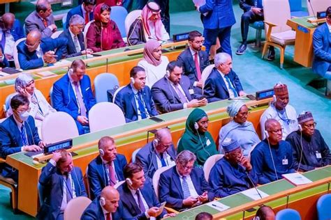 Pictorial Buhari Attends 77th Un General Assembly Opening Punch