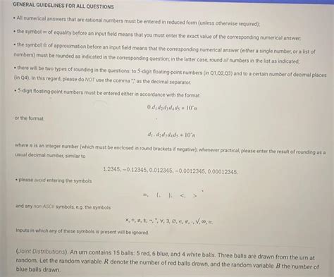 solved general guidelines for all questions all numerical