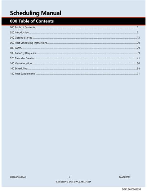 Nvc Manual Scheduling Manual 28 April 2022 Documentcloud