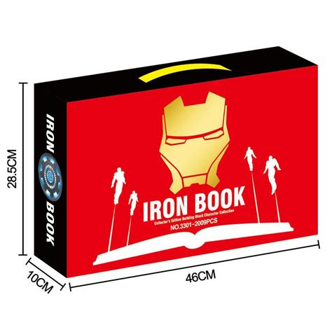 Конструктор Super Heroes Iron man Книга Железного Человека - купить с ...