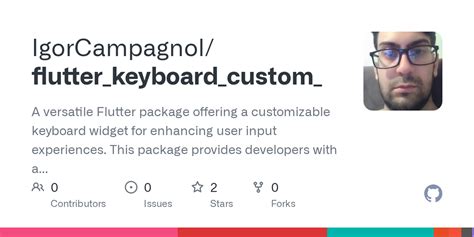 Github Igorcampagnolflutterkeyboardcustom A Versatile Flutter Package Offering A