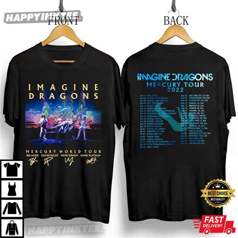 Imagine Dragons Mercury Tour Concert 2022 Poster