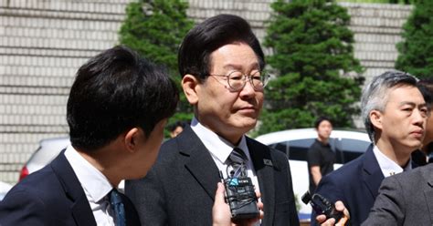 이재명 재판서 공문서 조작 공방검 명백한 허위 주장