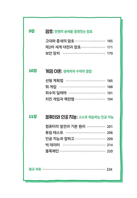 중고 청소년을 위한 수학의 역사 알라딘