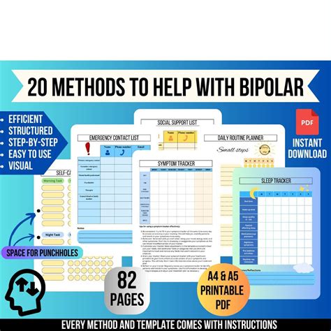 The Bipolar Workbook Coping With Bipolar Bipolar Awareness Bipolar