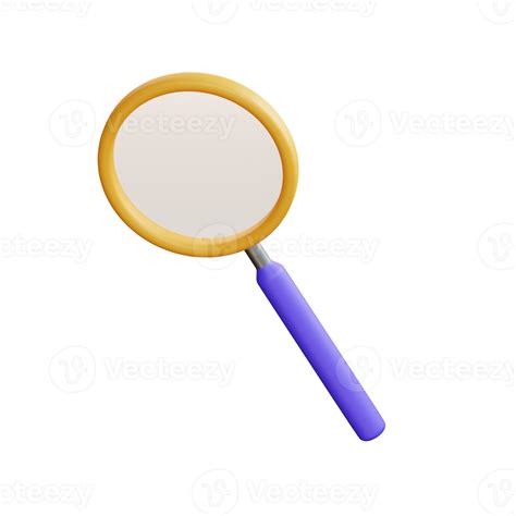 3d Icon Illustration Lup 9269485 Png