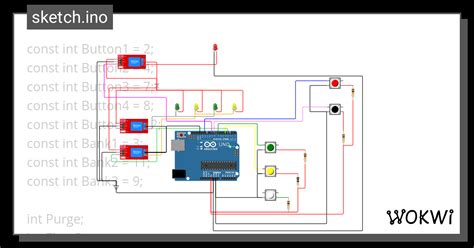 fuel injector and ignition coil dignostic machine wokwi esp32 stm32 arduino simulator