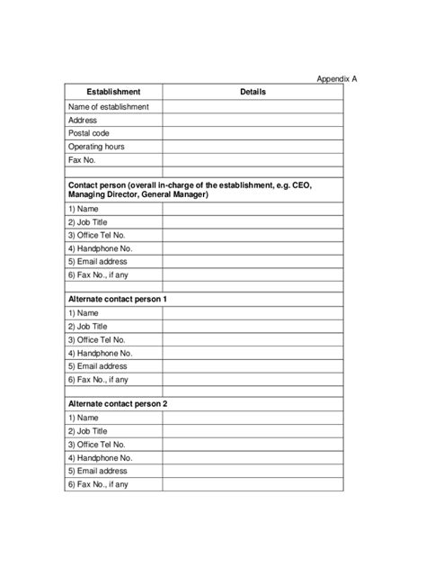 Food Product Recall Procedure Template