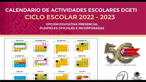 Calendario Escolar 2024 Dgeti Image To U