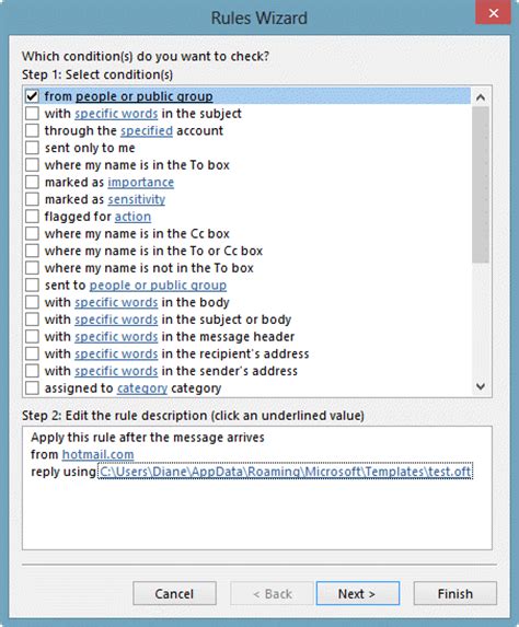 Tip 887 Create A Rule To Delete Messages After A Week Outlook Tips
