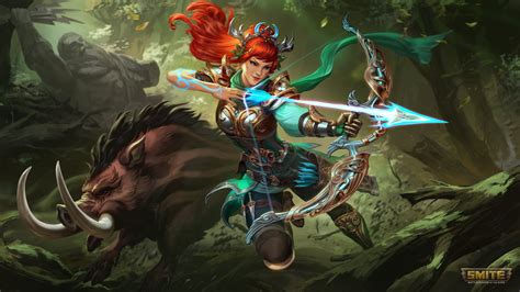 Download Artemis Smite Video Game Smite 4k Ultra Hd Wallpaper