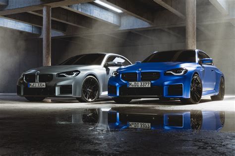 Frozen Portimao Blue Frozen Pure Grey BMW M2 G87 In Matt