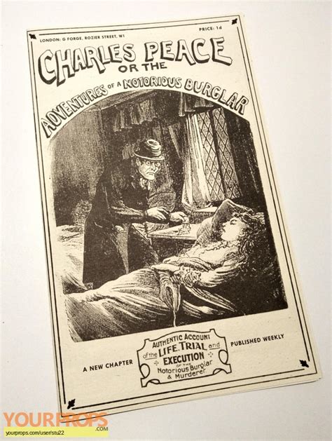 Penny Dreadful Charlie Peace D Prop Magazine Original Movie Prop