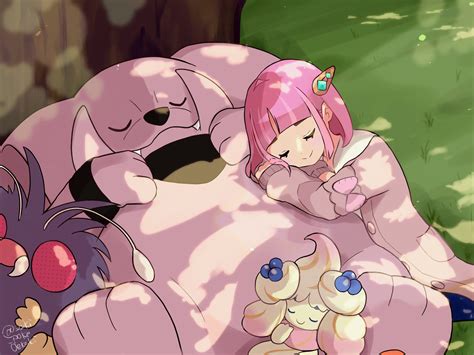 Alcremie Lacey Venonat Granbull Alcremie And 1 More Pokemon And 1 More Drawn By Saki