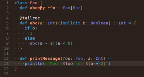 Scala Syntax Packages Package Control