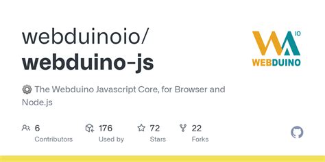 github webduinoio webduino js ⚙️ the webduino javascript core for
