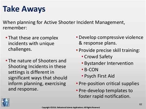 Active Shooter Policy Template
