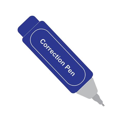 Correction Pen Icon 46538854 Vector Art At Vecteezy
