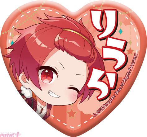 いれいすメンバーの等身＆ちびキャライラストのデザインがオシャレでかわいい！ トレーディングハート型缶バッジpart2が登場 Pash