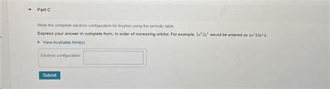 Solved When Witing A Complete Election Configuration You
