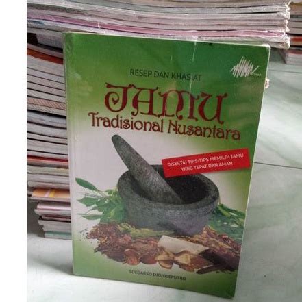 Jual Buku Jamu Tradisional Nusantara Shopee Indonesia