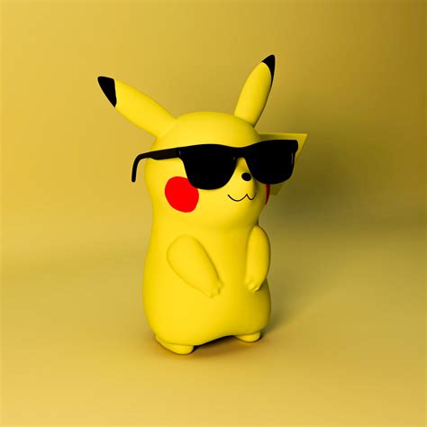 Pikachu Wearing Sunglasses