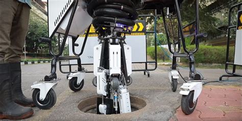 Drawing From Nature The Story Of Bandicoot A Robot That Clears Manholes