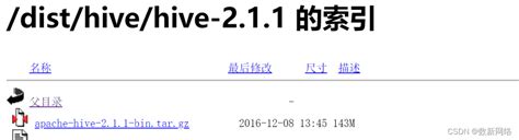 浅谈数据仓库工具——hivehive数据库 Csdn博客