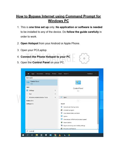 How To Bypass Internet Using Command Prompt For Windows Pc New Pdf