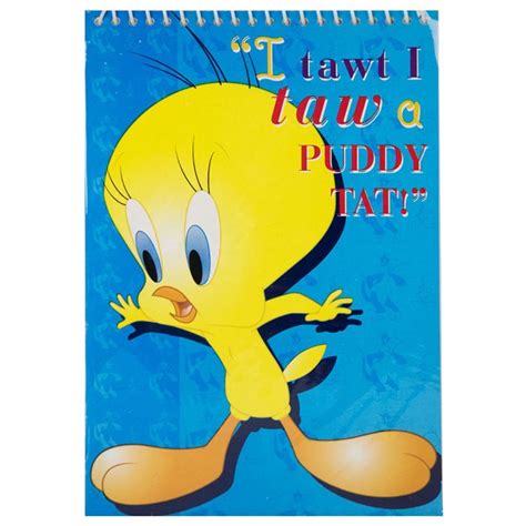 Looney Tunes Tweety Bird Notebook Funstra