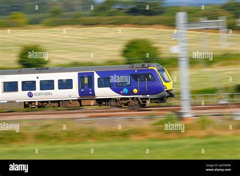 A British Rail Class 185 Seen Here Passing Through Colton Junction Near