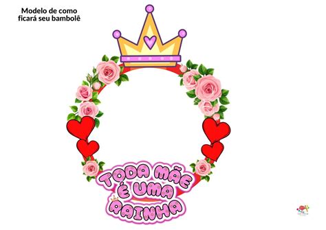 BAMBOLÊ DIA DAS MÃES Cuca Super legal Educação coordenação psicopedagogia e orientação