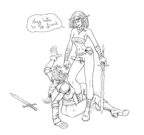 Say Hello By Jesterjim Hentai Foundry