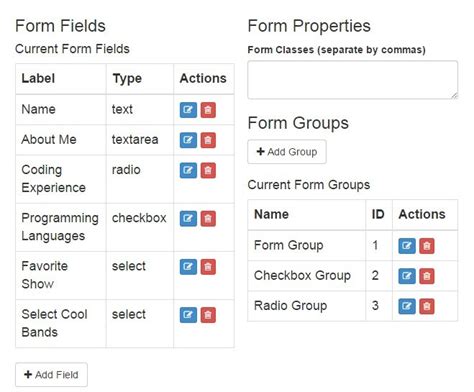 Angular Module For Dynamic Form Generator Angular Script