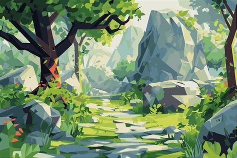 2d Game Assets Background Platforms Tileset Premium Ai Generated Vector