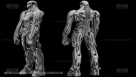 原创机甲骑士zbrush模型次时代游戏角色模型下载 摩尔网cgmol