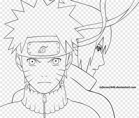 Sasuke Uchiha Naruto Shippuden Naruto Vs Sasuke Line Art Sketch