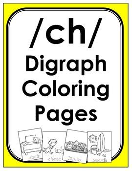 Ch Digraph Coloring Pages By Myacestraw Tpt