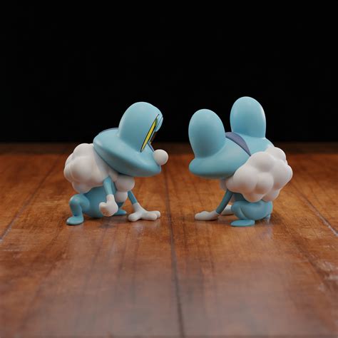 3d File Froakie Gen 6 Pre Supported Figure・3d Printing Model To