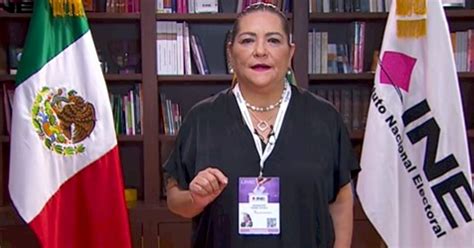 Llama Presidenta Del Ine A Esperar Los Resultados De La Elección