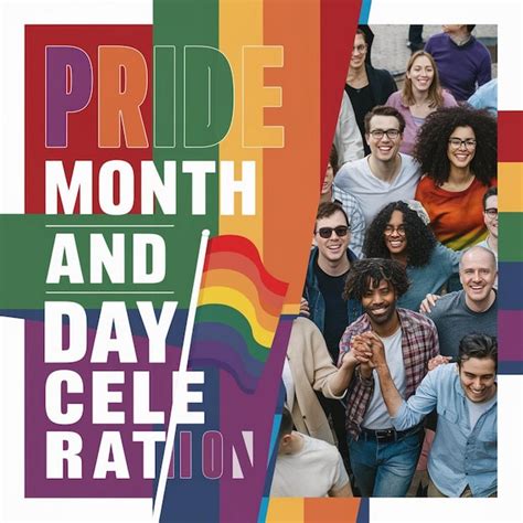 Premium Photo Pride Month And Day Celebration Presentation Heartfelt