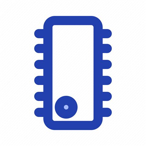 Microcontroller Electrical Component Controller Icon Download On