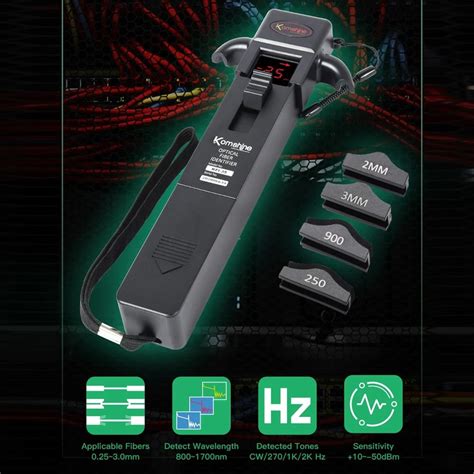 Komshine Handheld Fiber Optic Identification Instrument Signal