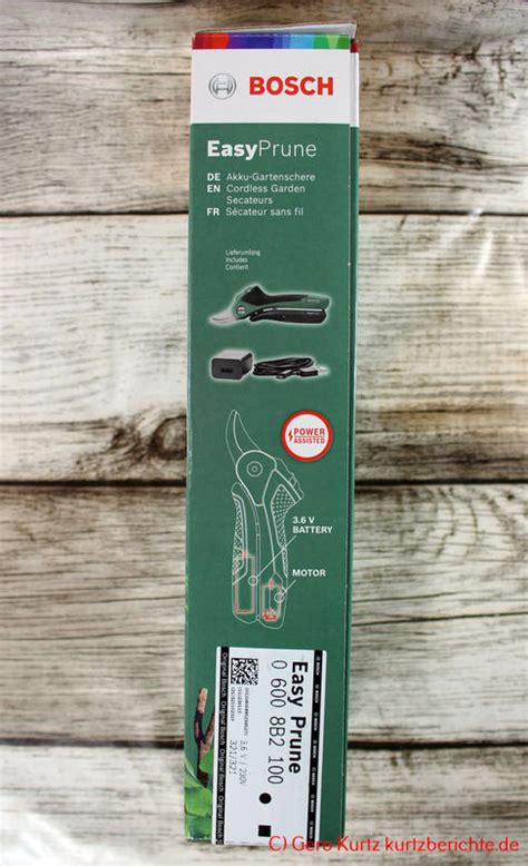 Erfahrungsbericht elektrische Gartenschere EasyPrune von Bosch