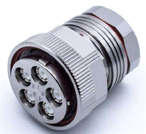 Mq5 Plug Coaxial For Sf14 Solder Type Rf Mq Series Circular Connector Nss720h Circular